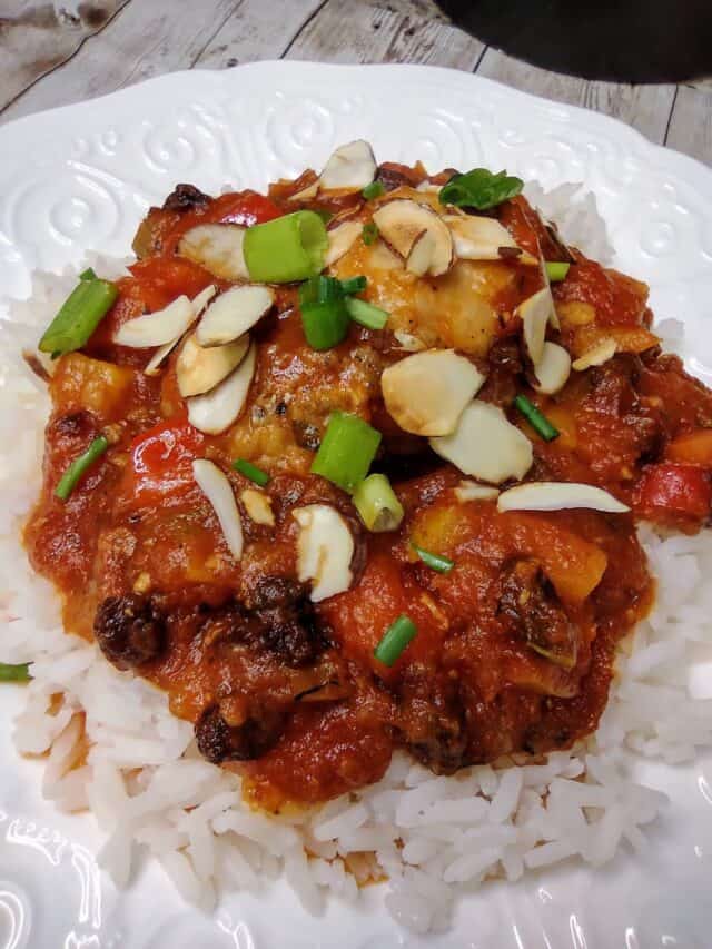 Easy Country Captain - Forking Good Food