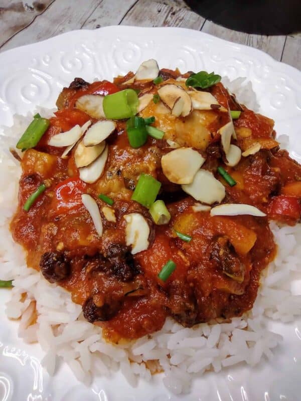 Easy Country Captain - Forking Good Food