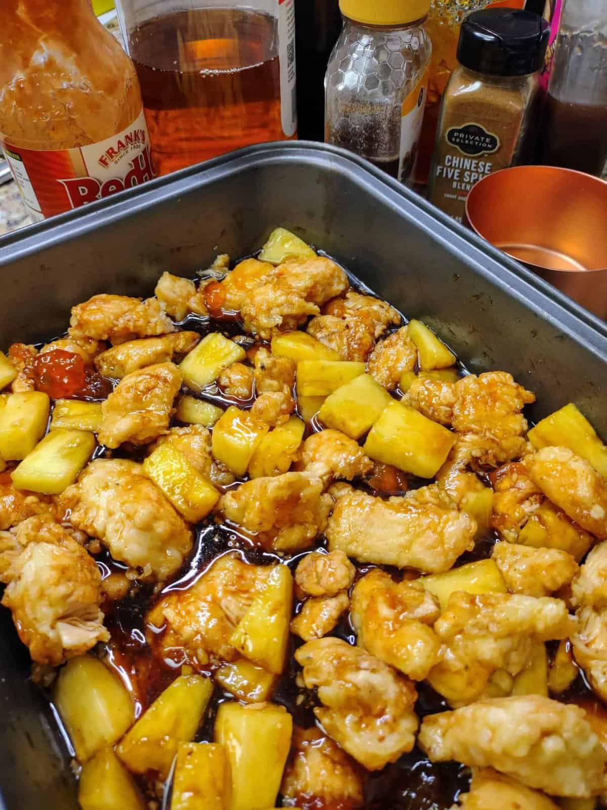 Sweet and Spicy Firecracker Chicken - Forking Good Food