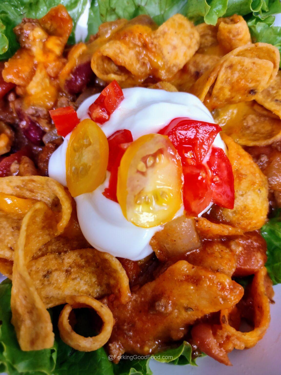 Easy Frito Pie Casserole - Forking Good Food