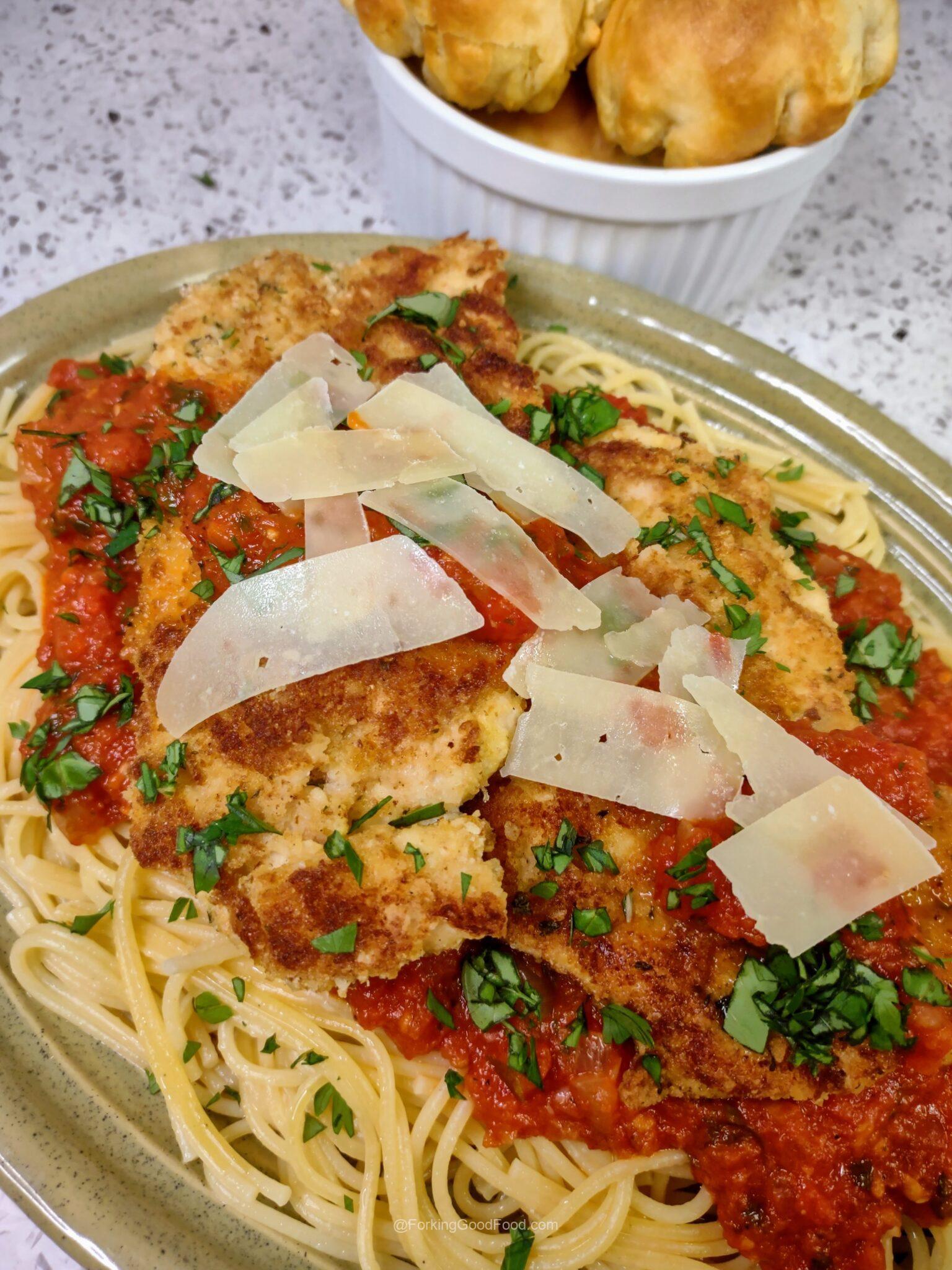 Quick and Easy Chicken Parmesan