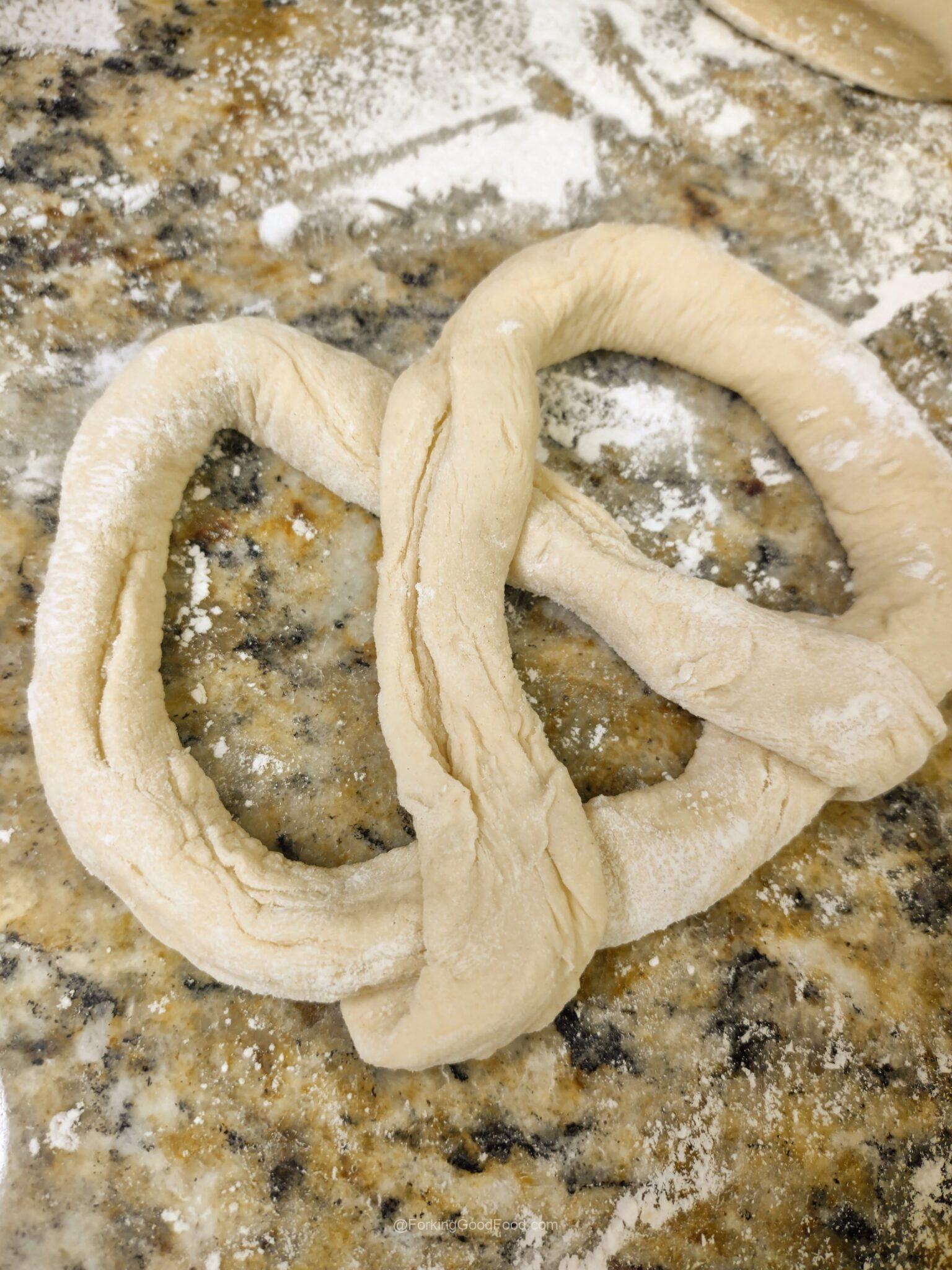 Homemade Soft Pretzels - Forking Good Food