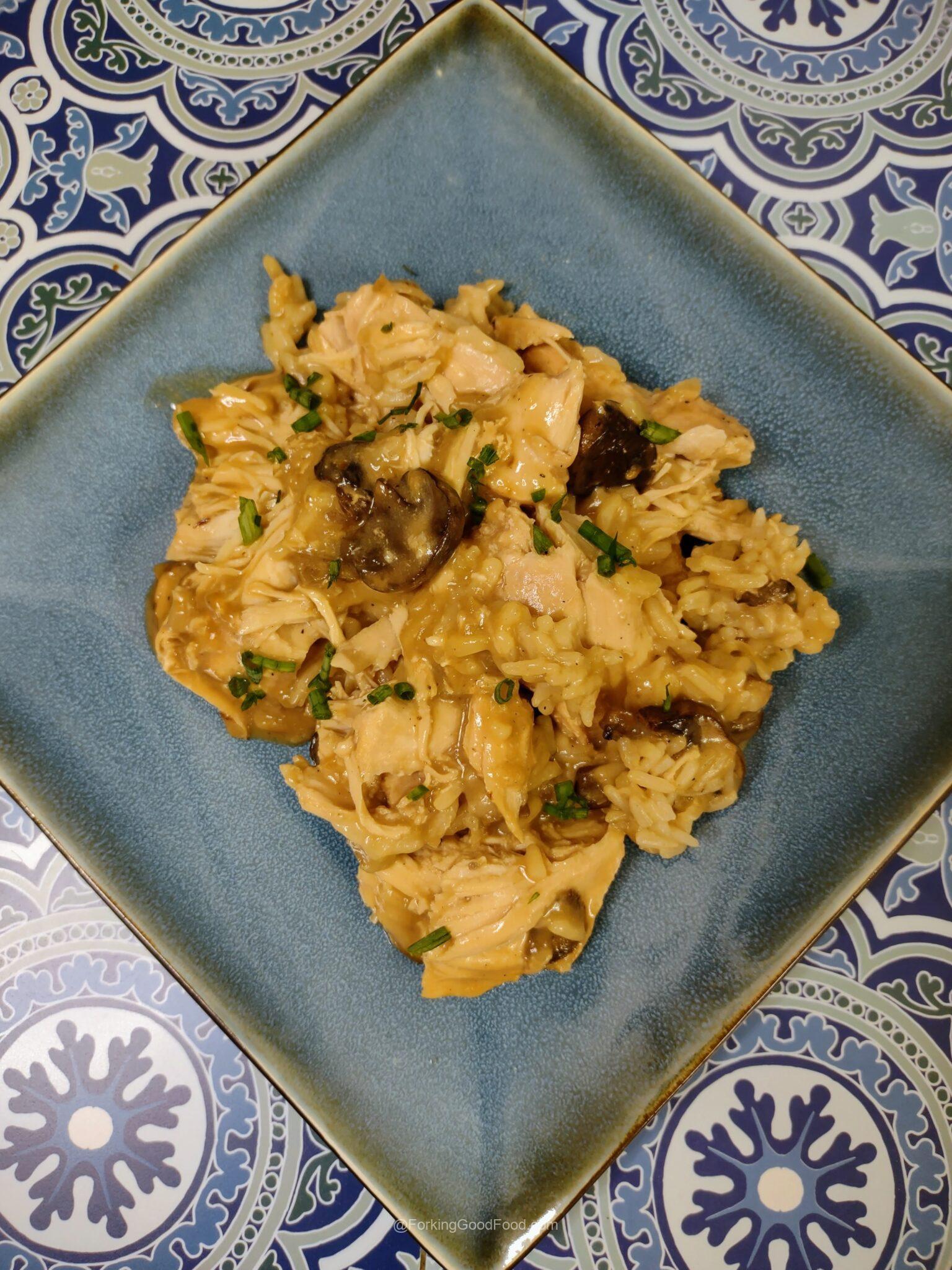 Grilled Peach Chicken Curry - Forking Good Food