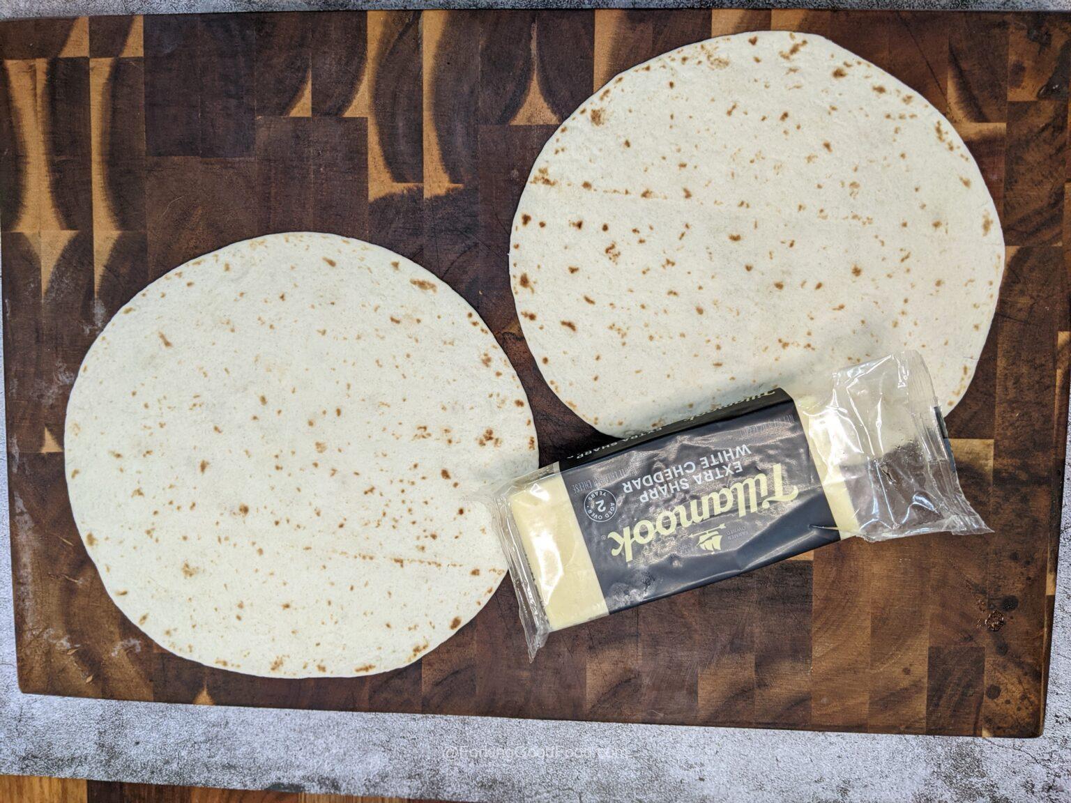 Corned Beef Hash Breakfast Wrap - Forking Good Food