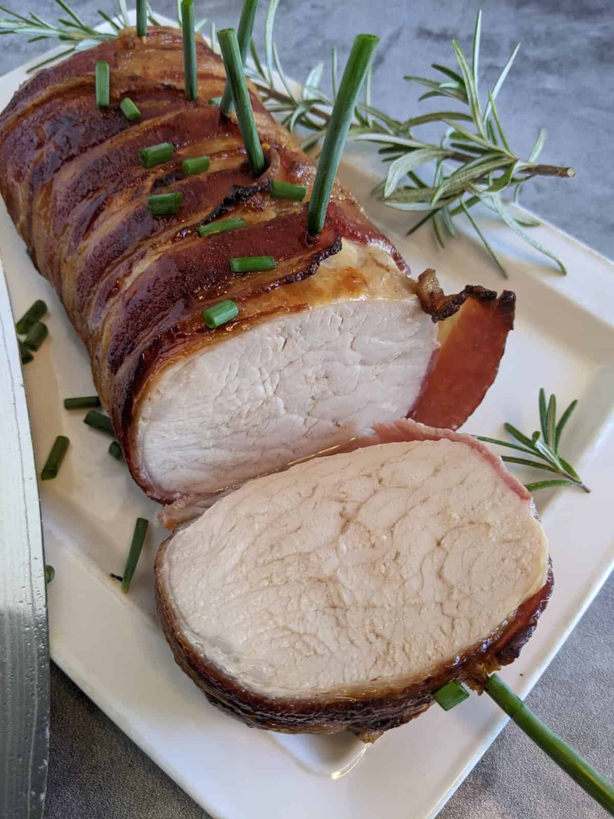 Roasted Pork Tenderloin with Prunes