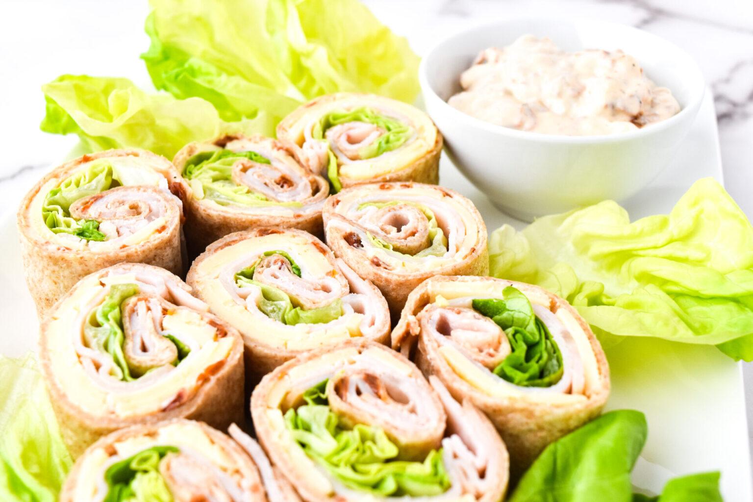 Turkey and Cheese Roll Ups
