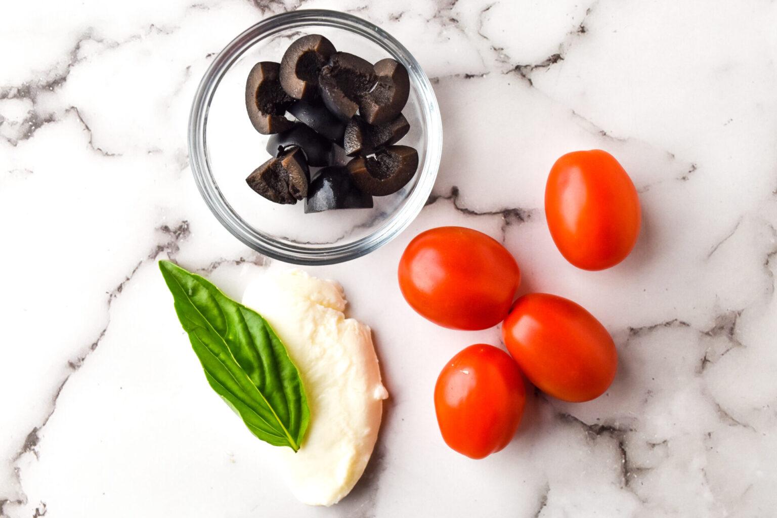 Ladybug Caprese Appetizer