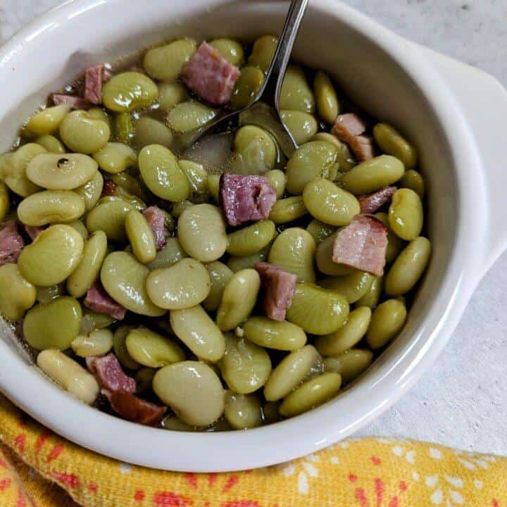 Lima Beans and Ham Instant Pot - Forking Good Food