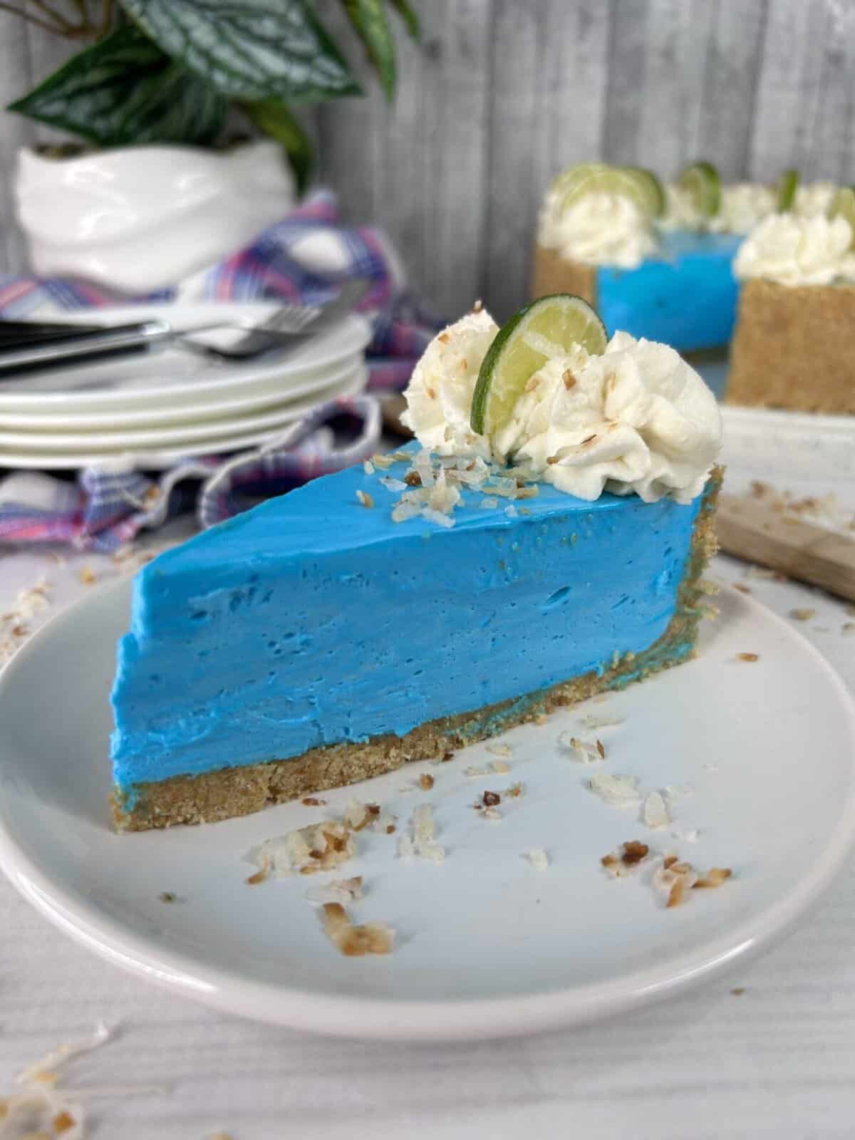 Blueberry Zucchini Cake with Lemon Buttercream