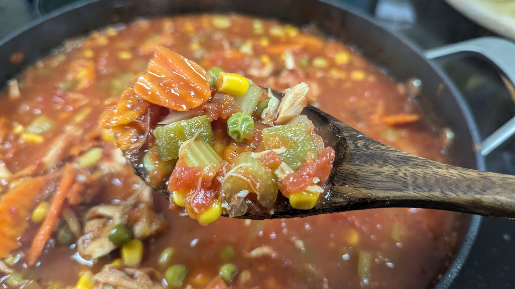 Leftover Turkey Brunswick Stew - Forking Good Food